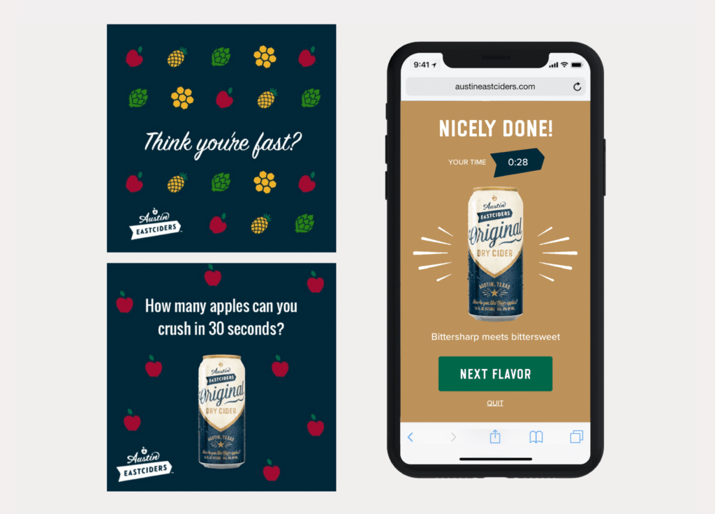 Interactive Promotional Game - Teague Nelson